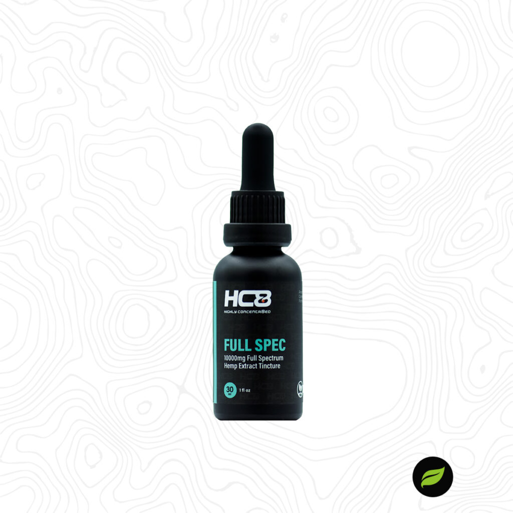 Full Spec CBD Tincture | Highly Concentr8ed